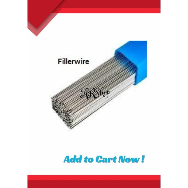 Filler wire stainless 304 tig welding 100cm 20pcs | Shopee Philippines