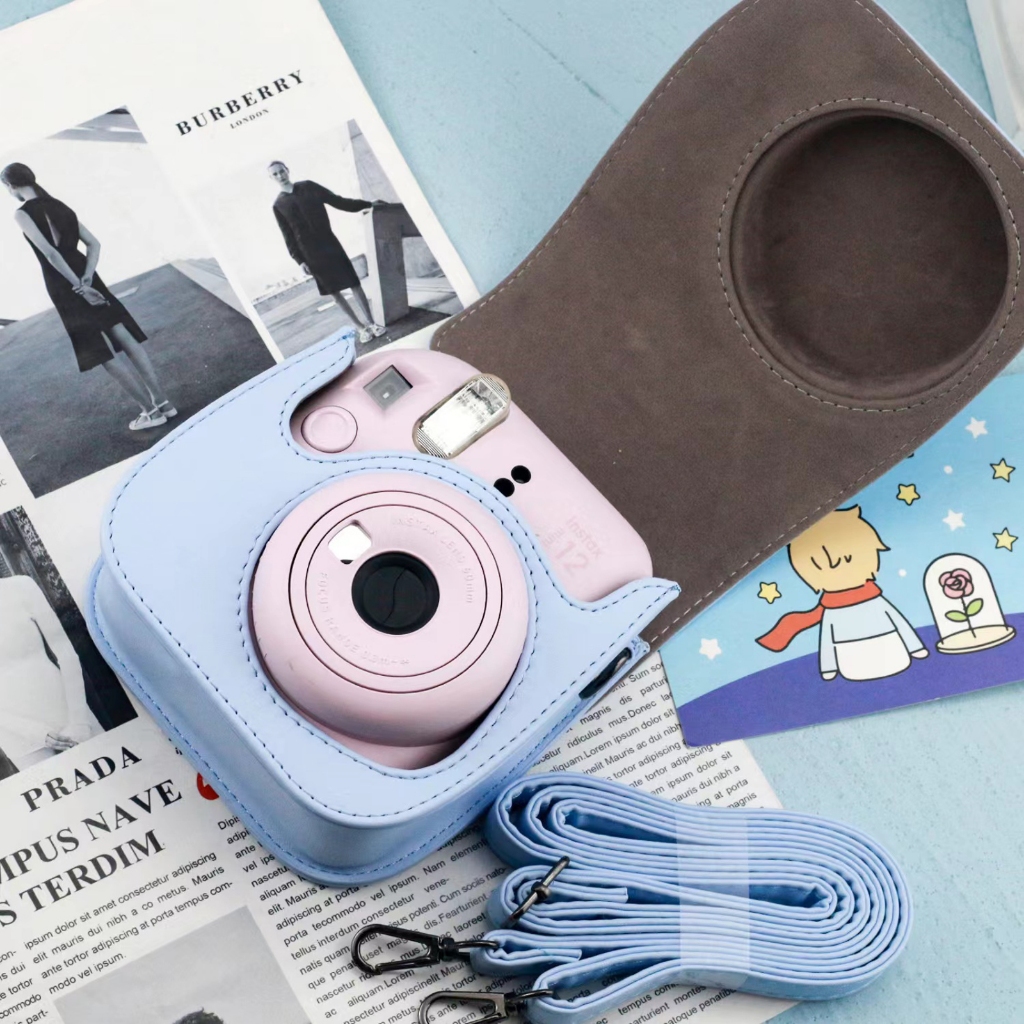 Compact PU Leather Camera Case Camera Protection with Portable Stylish ...