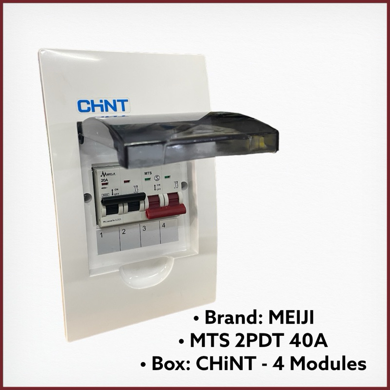 MEIJI MTS 2PDT 20A | 32A | 40A | 63A | 100A | sk electrical | Shopee ...