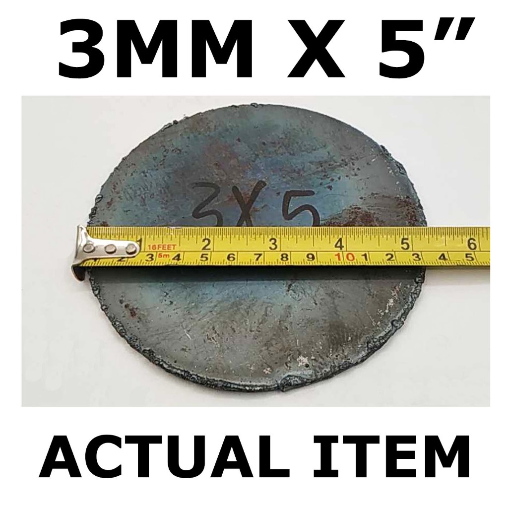 MS BASE PLATE 3MM X 5" MILD STEEL CIRCLE === 3MM X 5" | Shopee Philippines