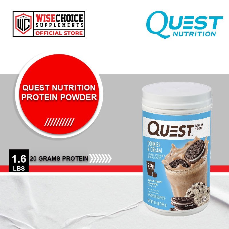 Quest Nutrition Quest Protein Powder 1.61 Lbs | Shopee Philippines
