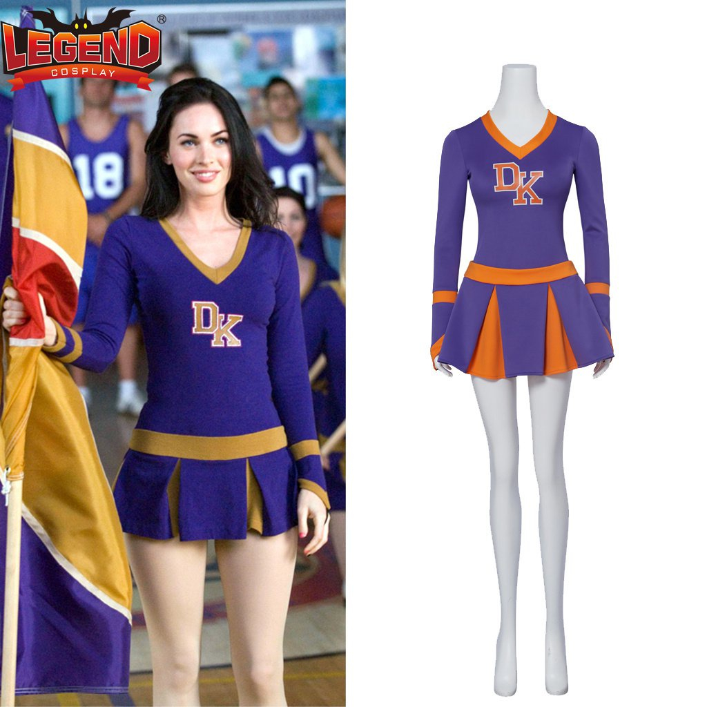 Jennifer Check Costume Uniform Dress DK High School Long Sleeve Purple ...