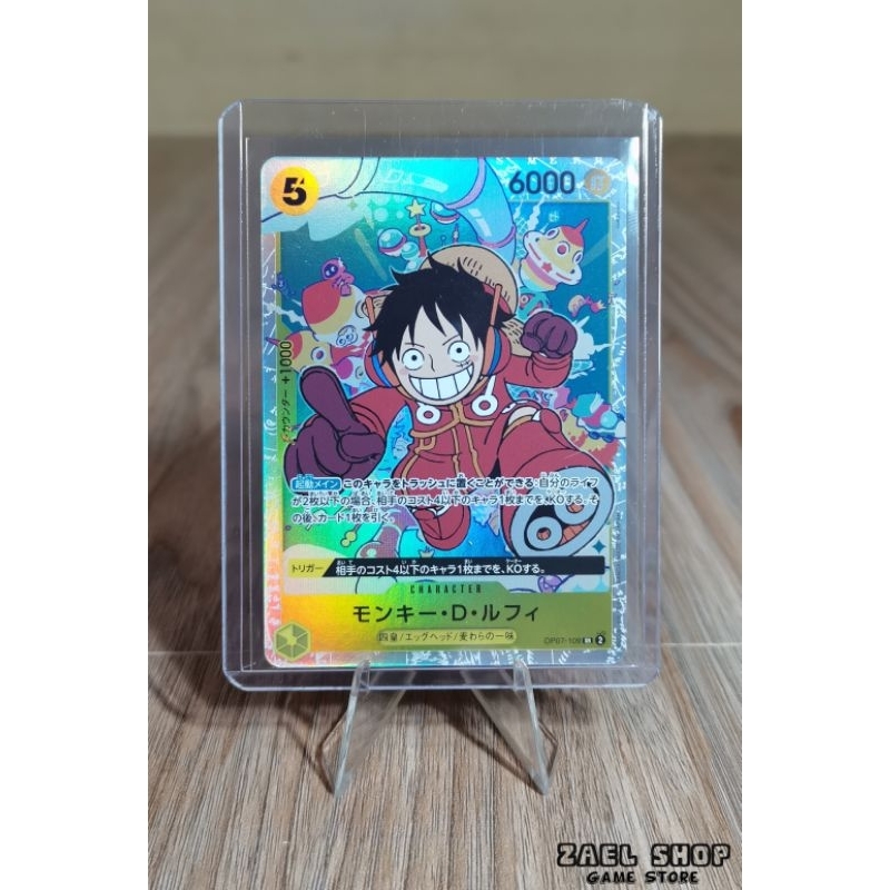 Luffy OP07-109 SUPER RARE One Piece Card | Shopee Philippines