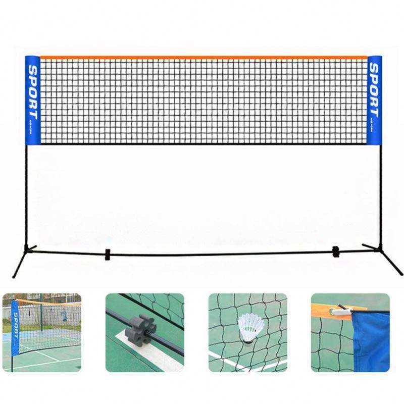 Portable Folding Badminton Net Rack Tennis Net Rack Indoor And Outdoor ...