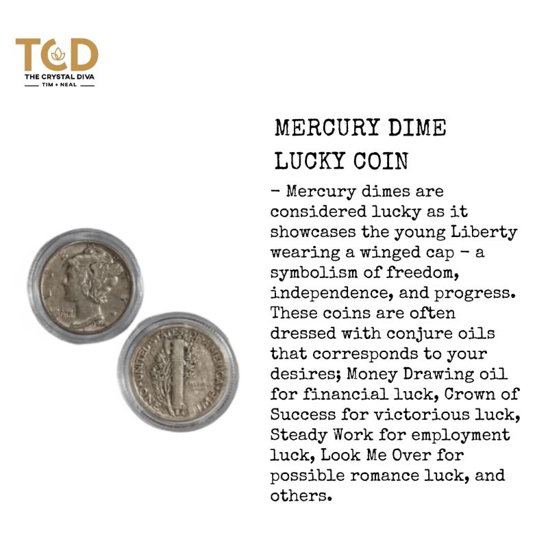 Mercury Dime Lucky Coin | Shopee Philippines