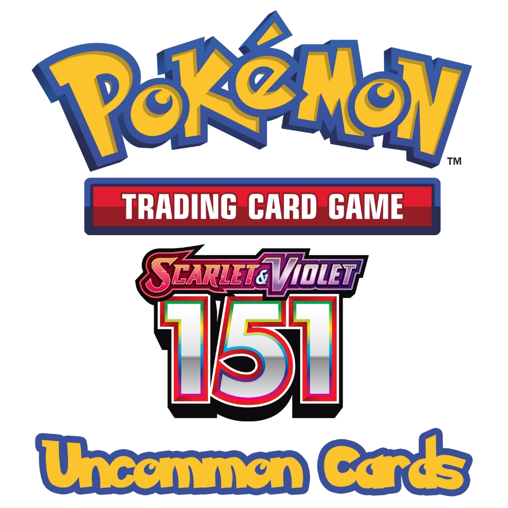 Pokemon TCG - 151 (Uncommon Cards) | Shopee Philippines