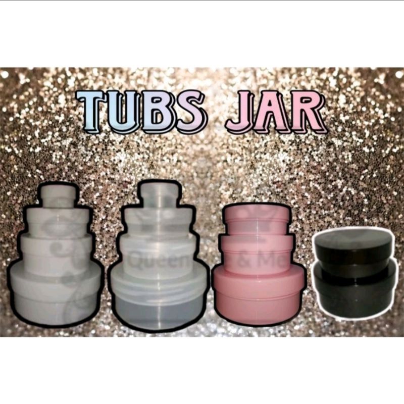 Tubs jar (Empty Containers) | Shopee Philippines