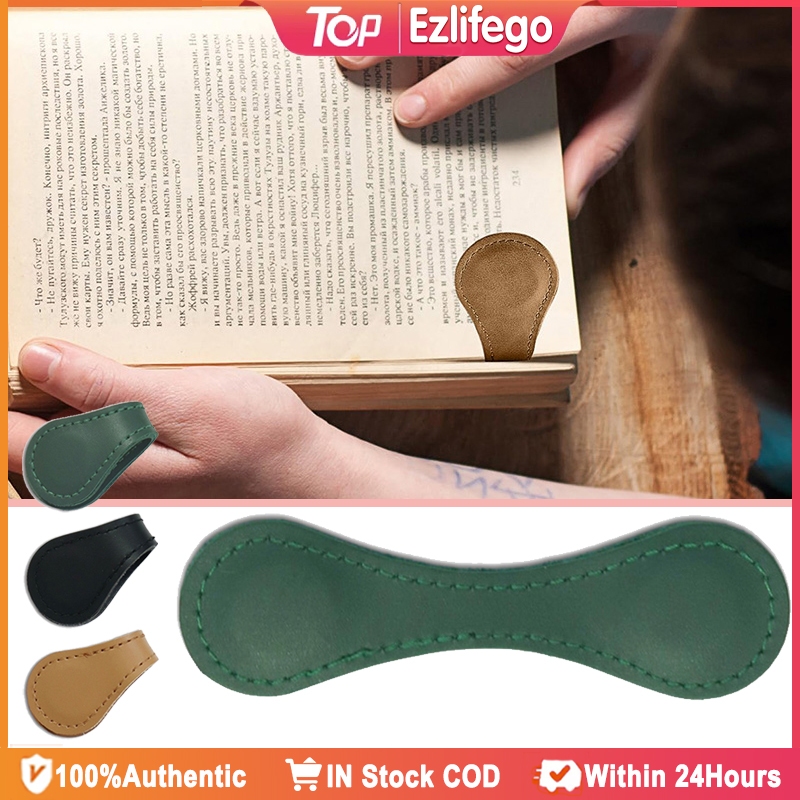 Magnetic Leather Bookmark Multi Functional Bookmark Handmade First ...