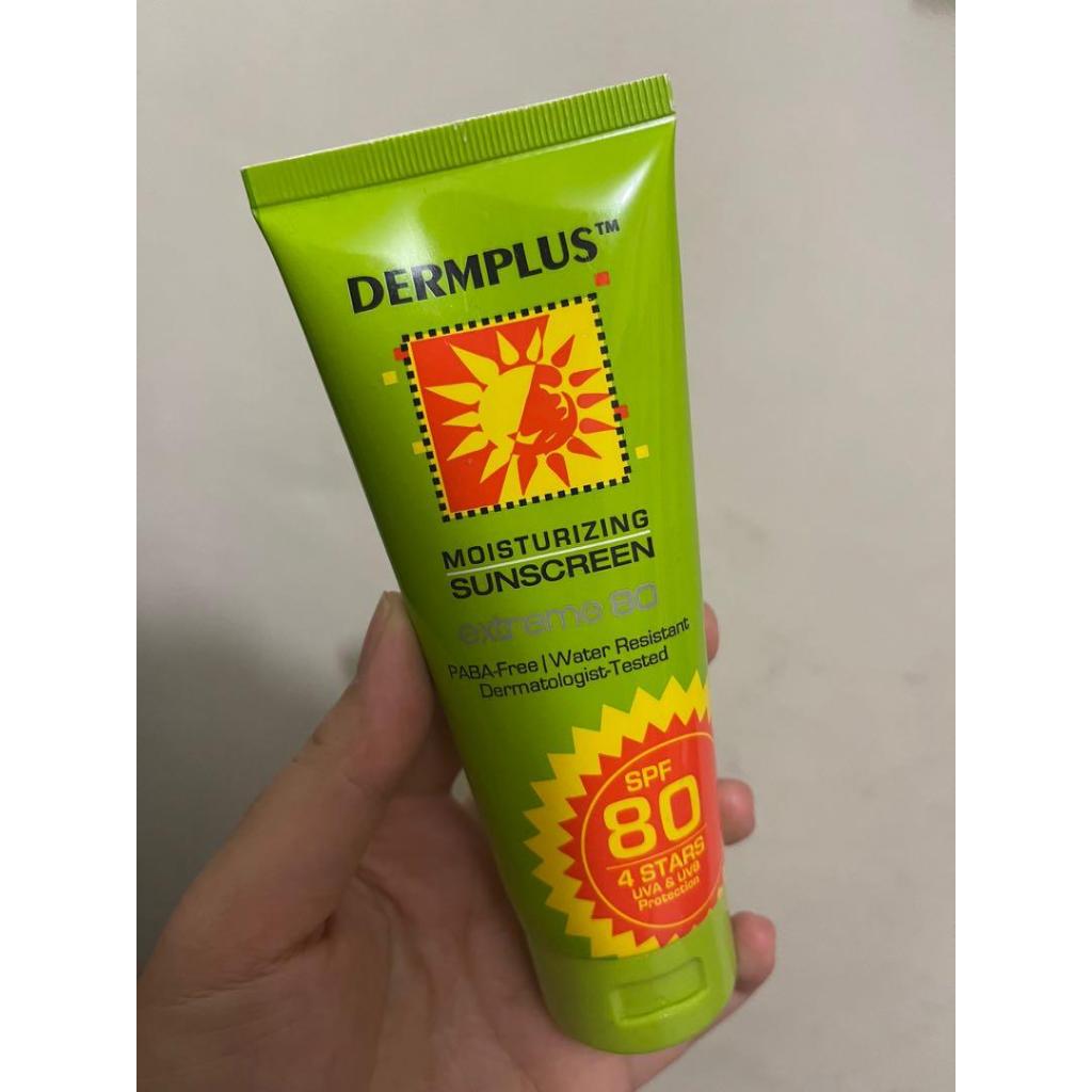 DERMPLUS Moisturizing Sunscreen Extreme Spf80 100ml | Shopee Philippines