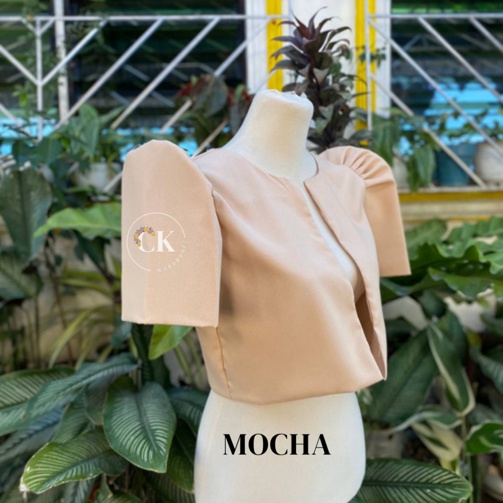 Plain Modern Filipiniana Blazer Basic Formal Wear (Actual Photo ...