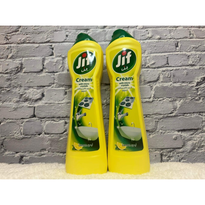 Jif Cream Liquid Cleaner (500mL & 750mL, Lemon/Original) | Shopee ...