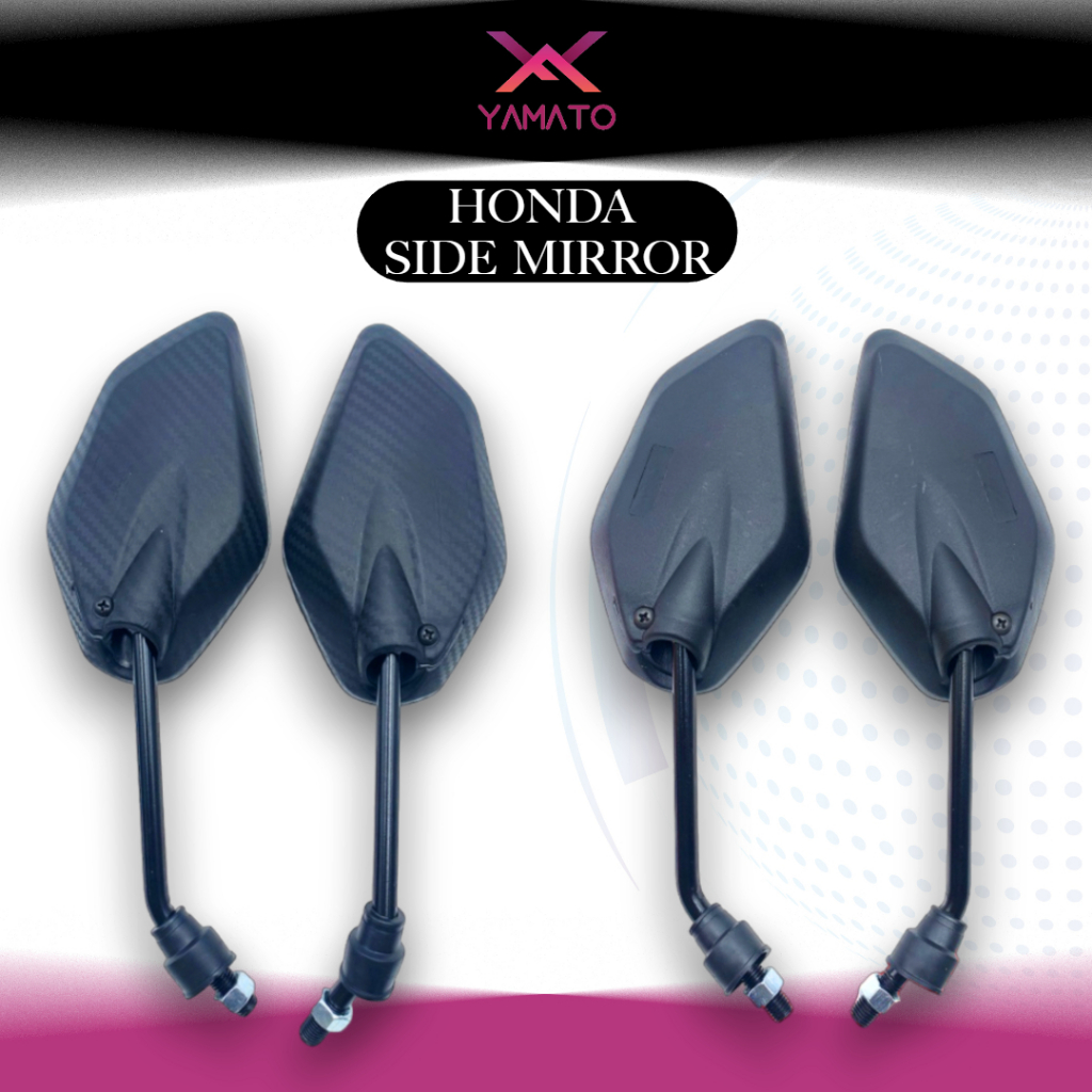YAMATO MOTORCYCLE HONDA SIDE MIRROR SHORT/LONG | Shopee Philippines