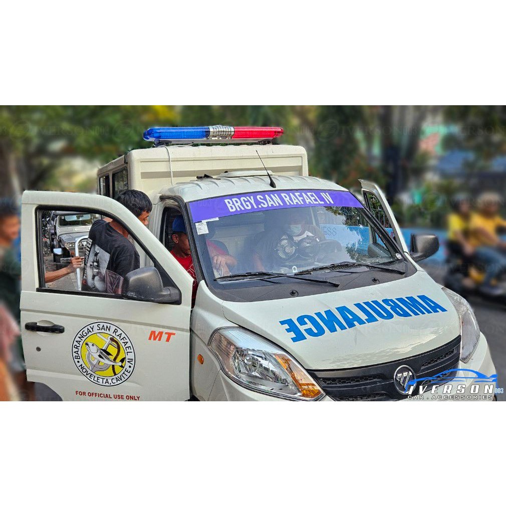 Red and Blue Top Light Blinker with Built in Speaker Siren Wang Wang ...