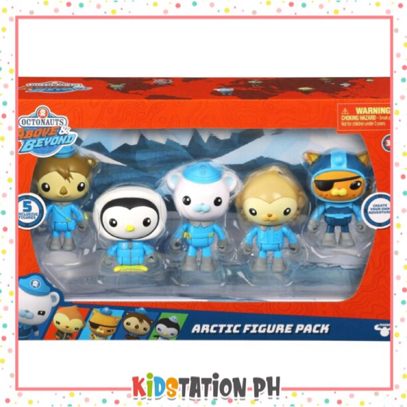 Octonauts Above & Beyond Arctic Figure Pack | Shopee Philippines