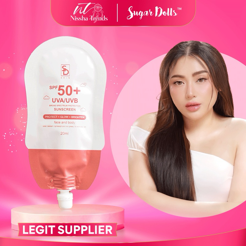 SALE Sugar Dolls PH Face and Body Sunscreen 20ML / 60ML | Shopee ...