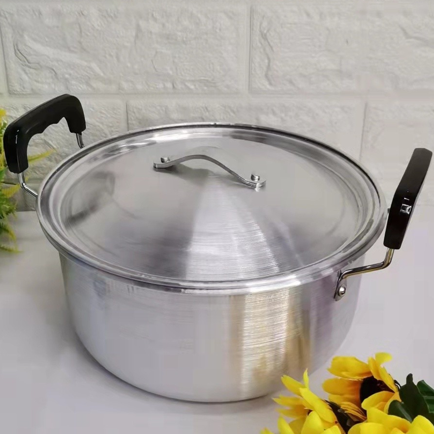 Stainless Steel Cooking Pot With Side to Side Handle Kaserola / Casserole LG-1-5 Cook New ...