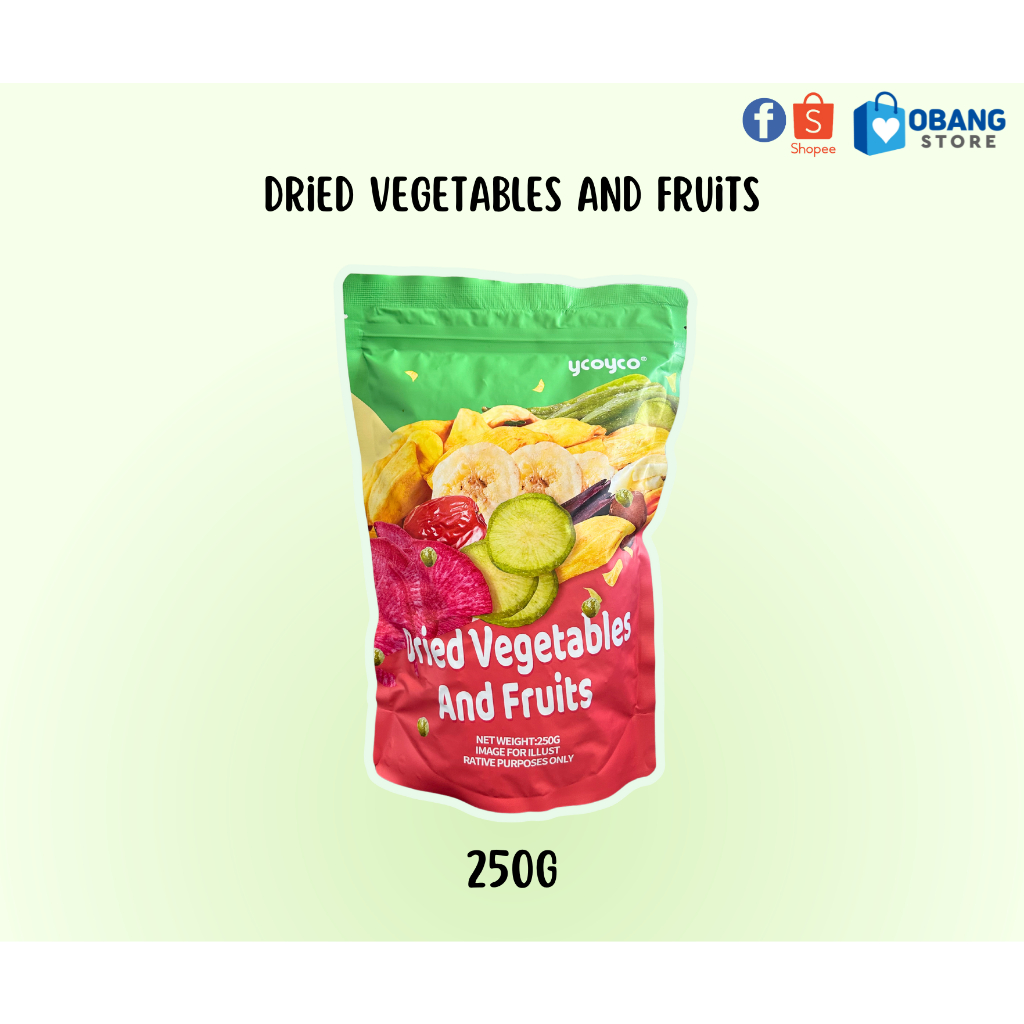 DRIED VEGETABLES AND FRUITS (250g) | Shopee Philippines