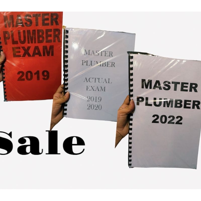 master plumber exam. | Shopee Philippines