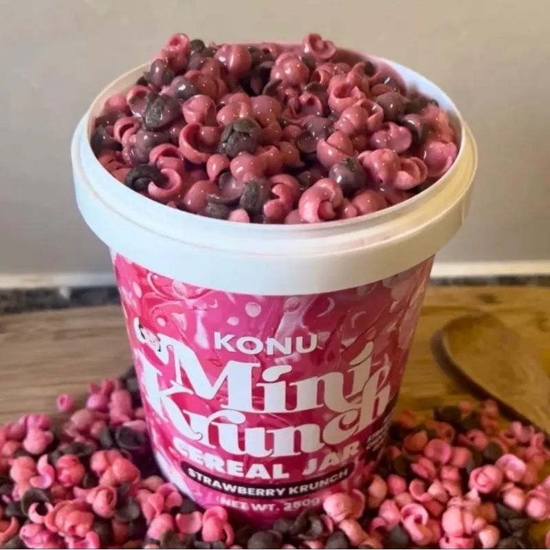 Konu Mini Krunch Cereal Jar Extra Big 350g | Shopee Philippines