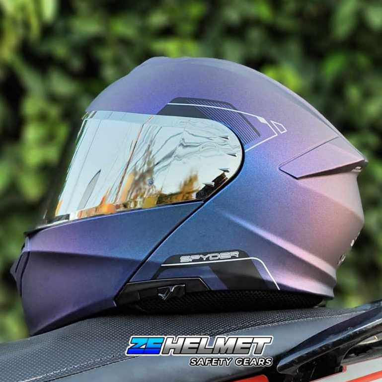 SPYDER FORCE PD (All Colors) MODULAR - DUAL VISOR (with Free Lens ...