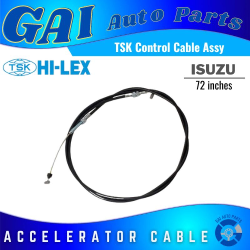 72 inches Accelerator Cable for ISUZU (TSK Control Cable Assy - HI-LEX ...