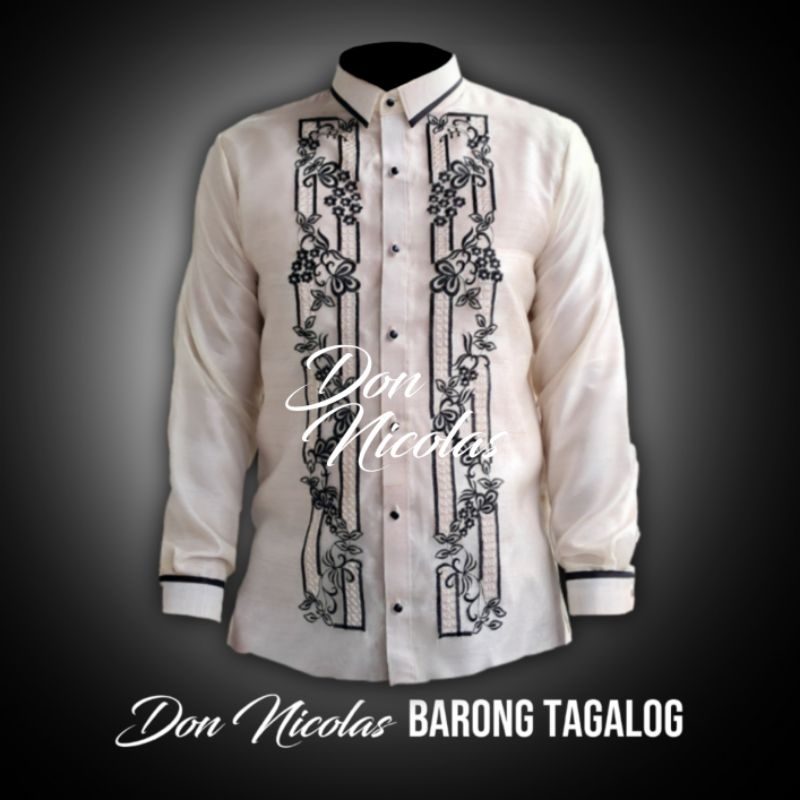 FULL OPEN BARONG TAGALOG | Don Nicolas Barong Tagalog | Shopee Philippines