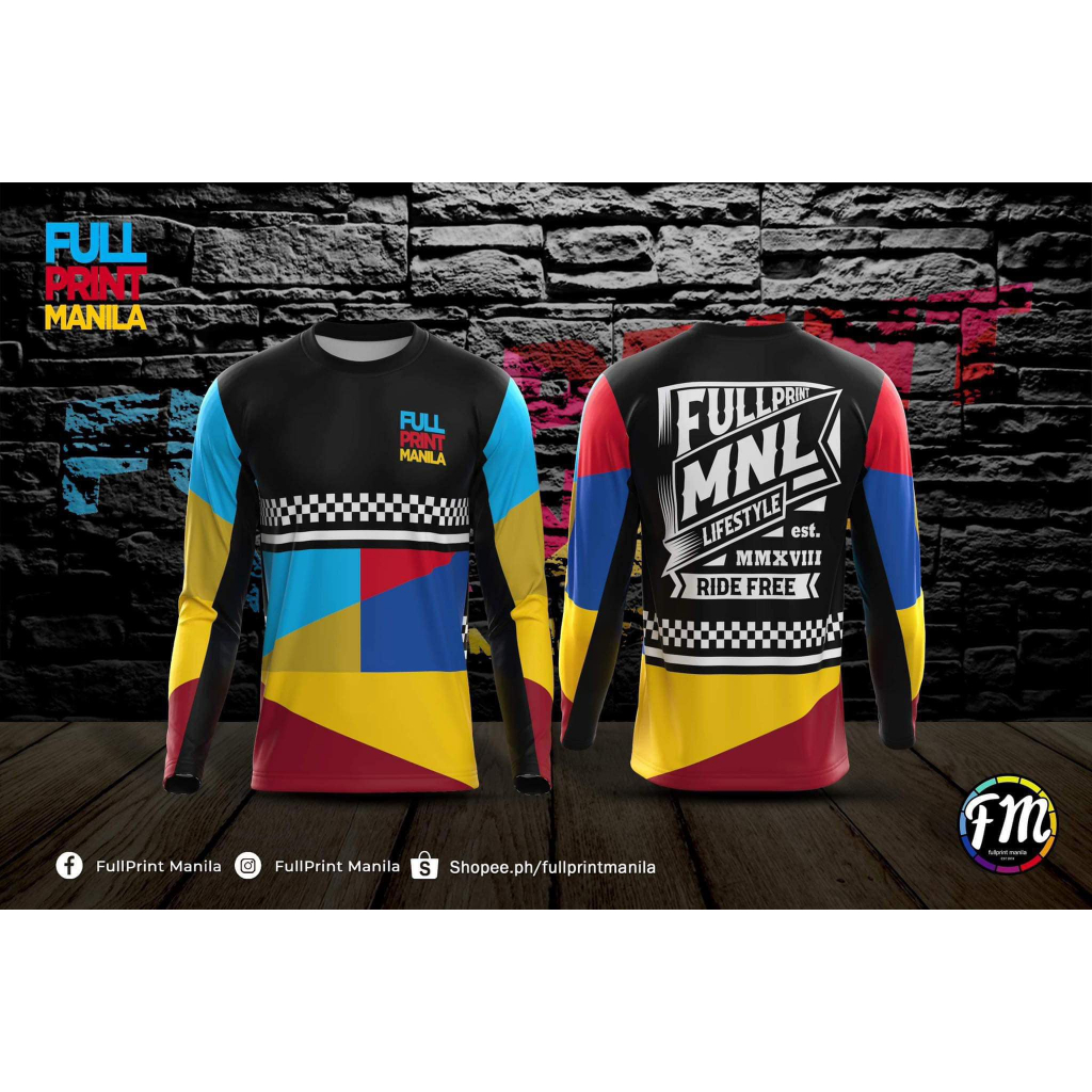 NEW FULLPRINT RIDING JERSEY FULL SUBLIMATION 2021_08 | Shopee Philippines