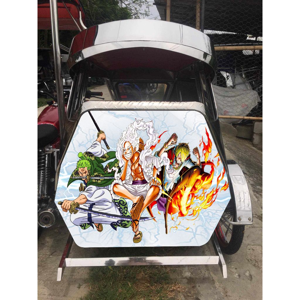 ONE PIECE SIDECAR DECALS | Shopee Philippines