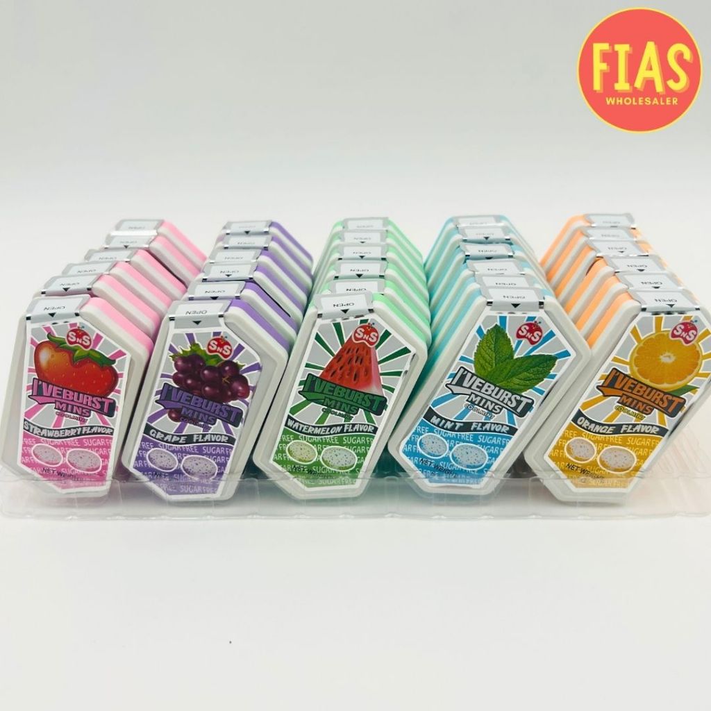 30 packs IVE Burst Cool Mints Candies | Shopee Philippines