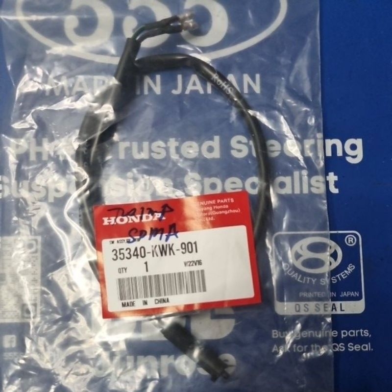 Honda Tmx125 Alpha Brake Lever Switch (Genuine) | Shopee Philippines