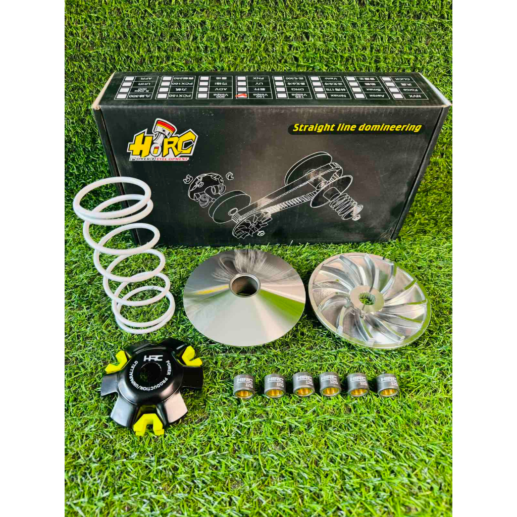 HIRC MOTORCYCLE CVT PULLEY SET FOR VESPA150 ORIGINAL | Shopee Philippines