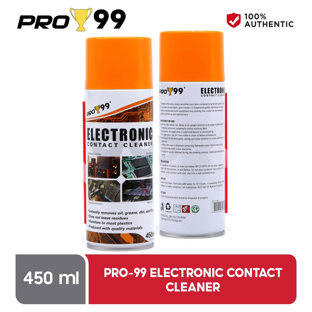 Pro-99 Electronic Contact Cleaner 450ml - Automotive and Household ...