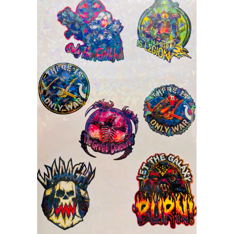 CSGO / Cs2 Stickers Holographic - A4 Size, Kiss Cut Vinyl, Waterproof ...