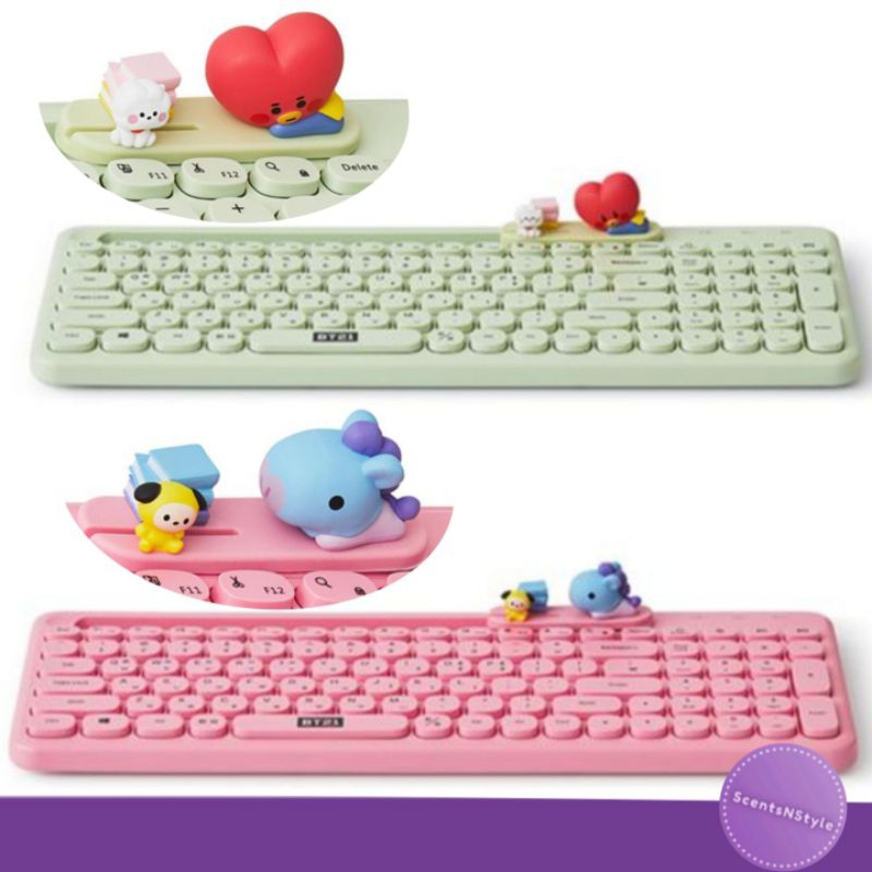 BT21 Multi Pairing Wireless Keyboard | Shopee Philippines
