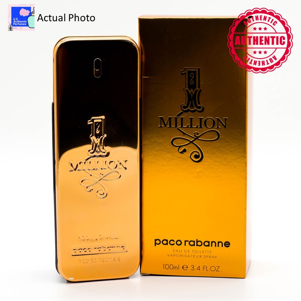 Paco Rabanne 1 Million EDT (U.S. Authentic Perfumes) | Shopee Philippines