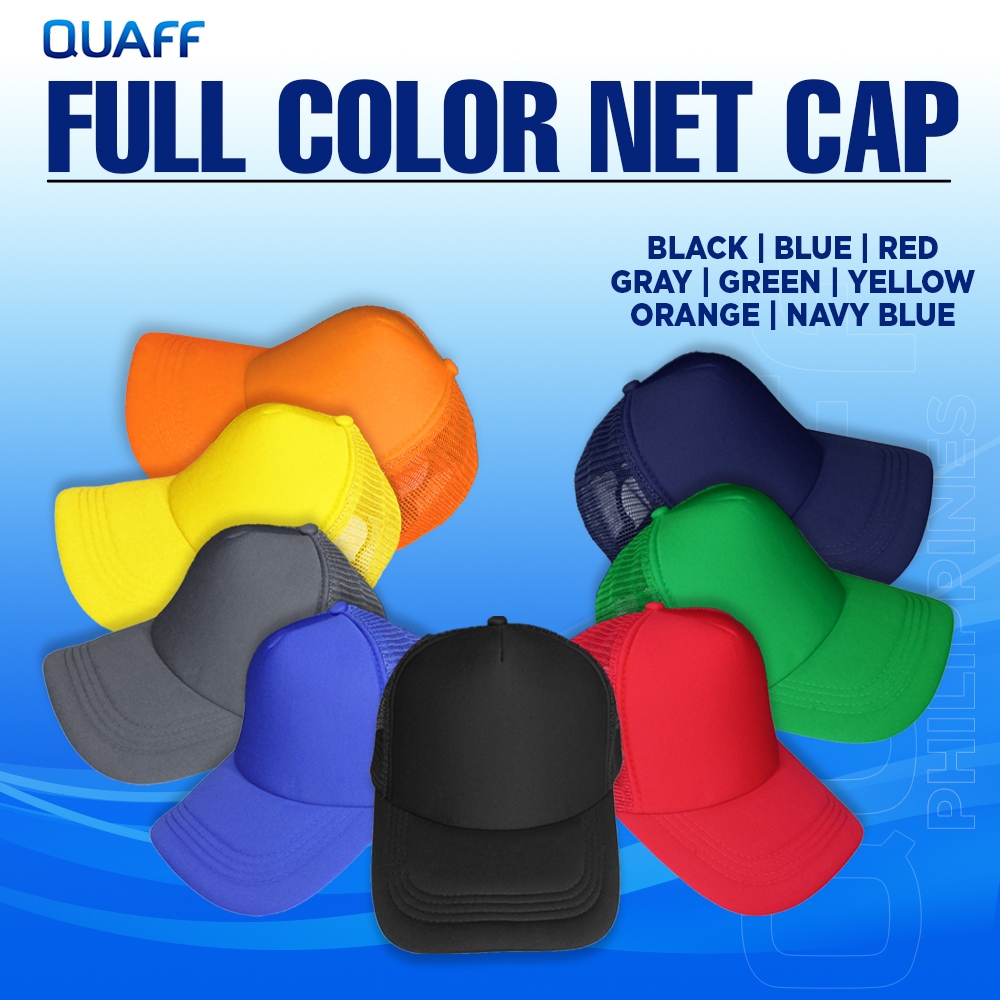 QUAFF Printable Mesh Cap for Men and Women Baseball Cap / Net Trucker ...