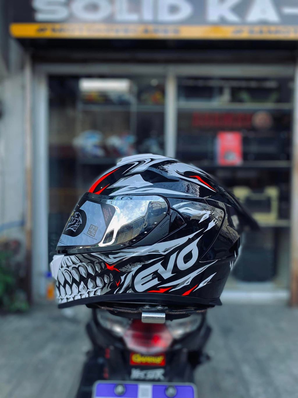 EVO GT-Pro Wraith dual visor | Shopee Philippines