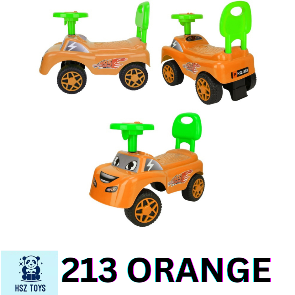 HSZ Mega Car Kiddie Toon Car Ride on Car for Kid's 4 Wheels Baby Toy ...