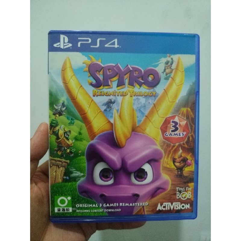 SPYRO Reignited Trilogy PS4 Game Used | Shopee Philippines