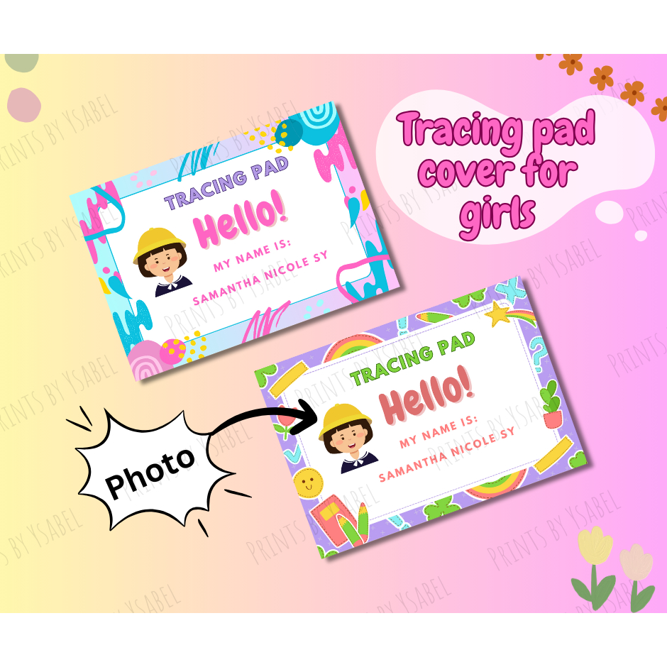 Tracing pad name personalized for kids | Shopee Philippines
