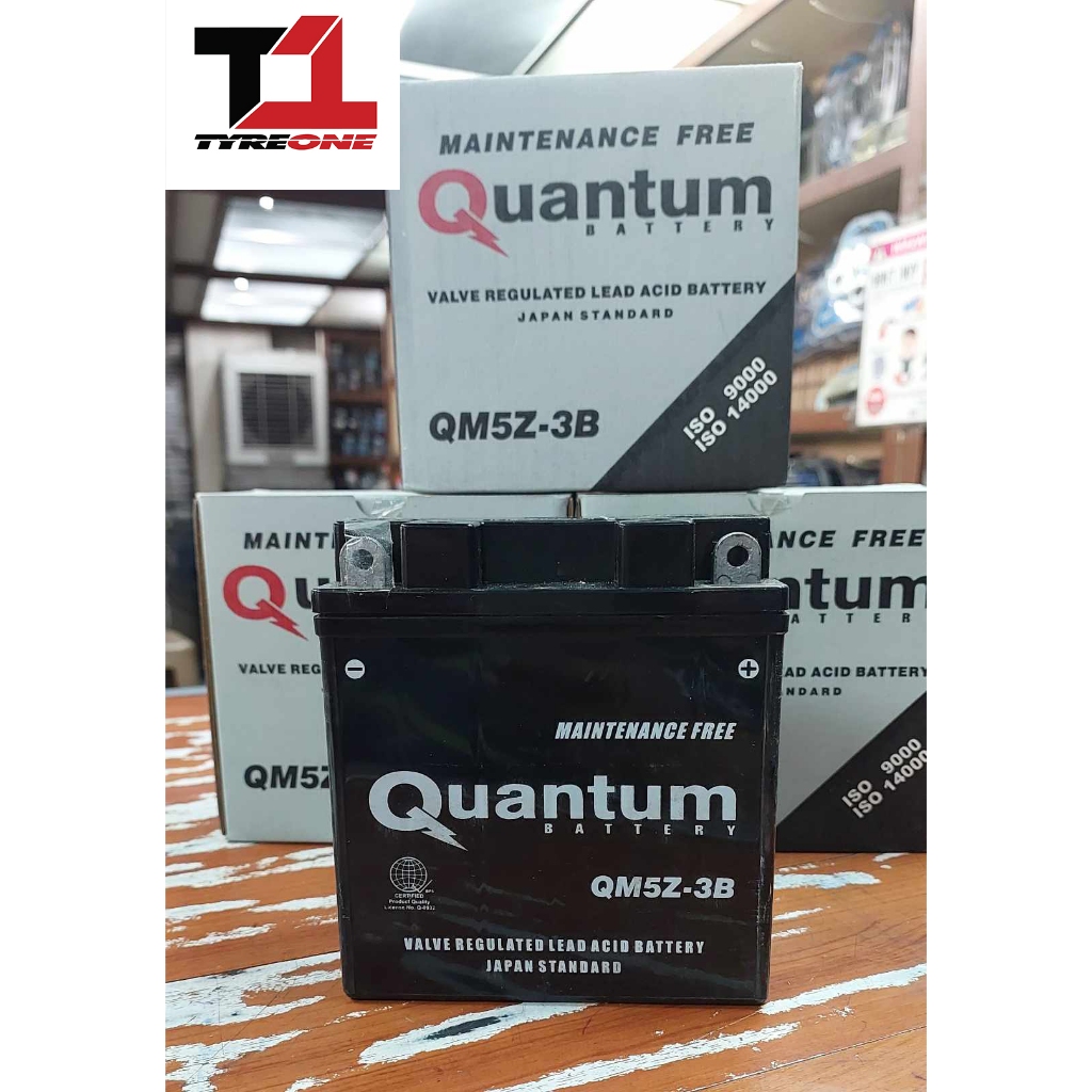 QUANTUM BATTERY QM5Z-3B 5L | Shopee Philippines