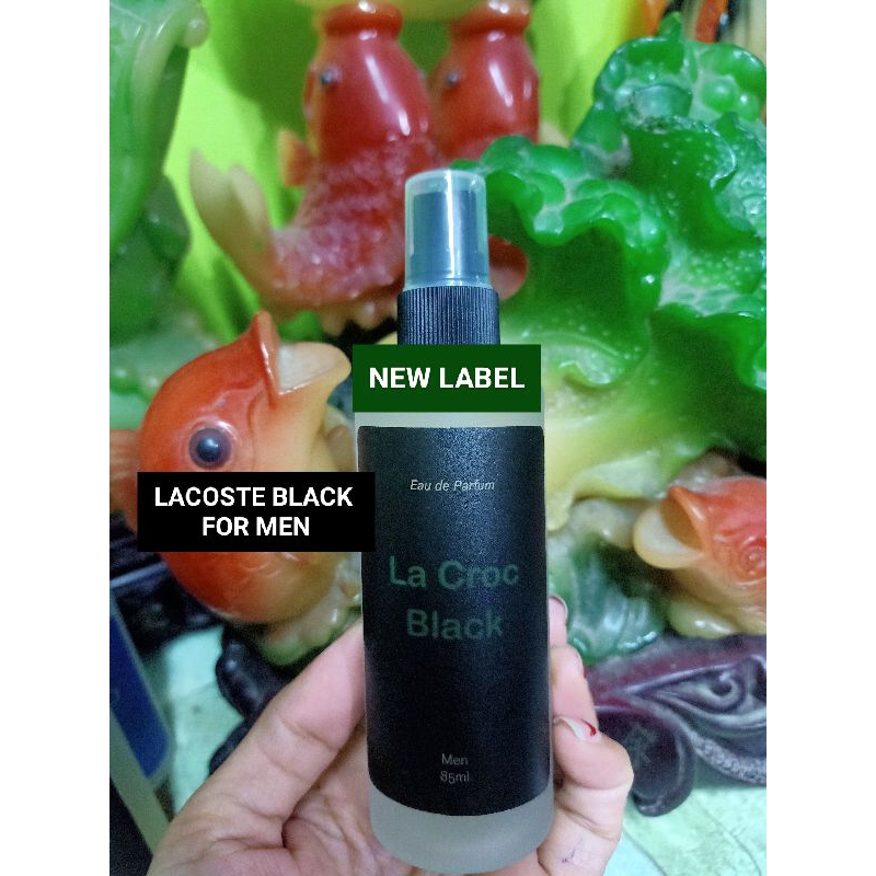 LA CROC BLACK PARFUM FOR MEN 85ML OIL BASED & LONG LASTING | Shopee Philippines