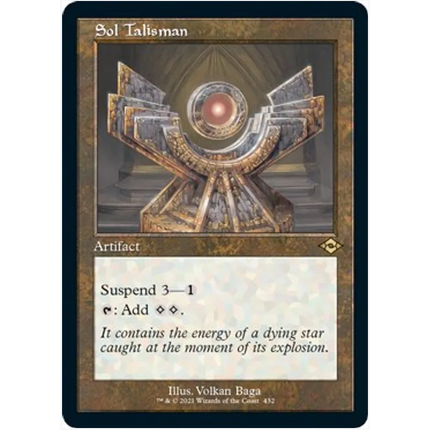 Sol Talisman (Retro Frame) (Foil Etched) | Shopee Philippines