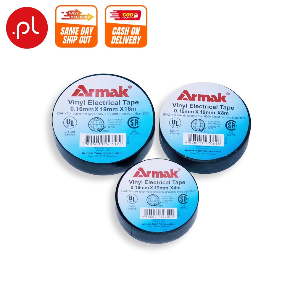 (10PCS) Armak Electrical Tape (Original) | Shopee Philippines