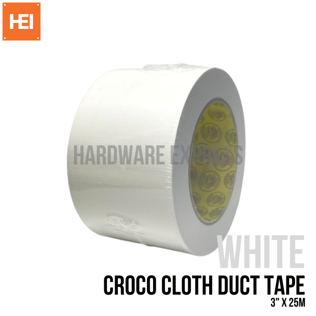 CROCODILE / Croco Cloth Duct Tape 3" x 25Mtrs | Shopee Philippines