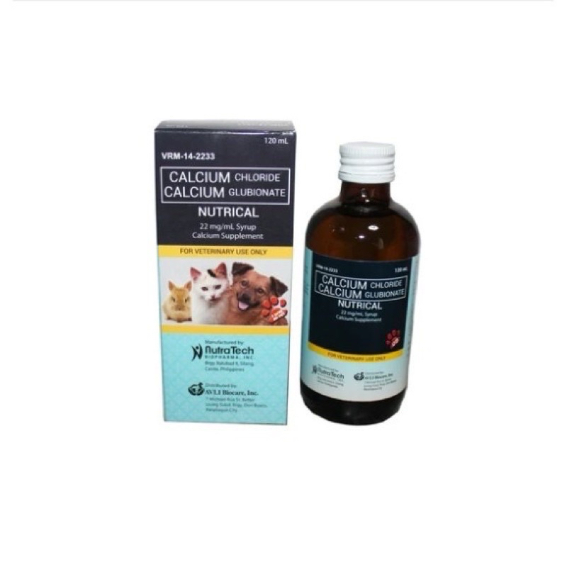 Nutrical Syrup 120ML Calcium Supplement for Dogs and Cats | Shopee ...