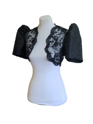 Modern Filipiniana Bolero Crop top premium spanish lace with inner ...