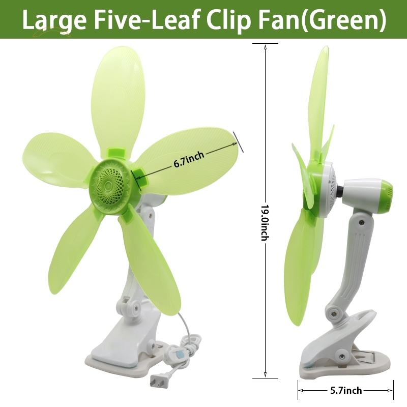 Stand Fan Electric Fan Standard 5 Blades Shake Head Stand Fan Foldable ...