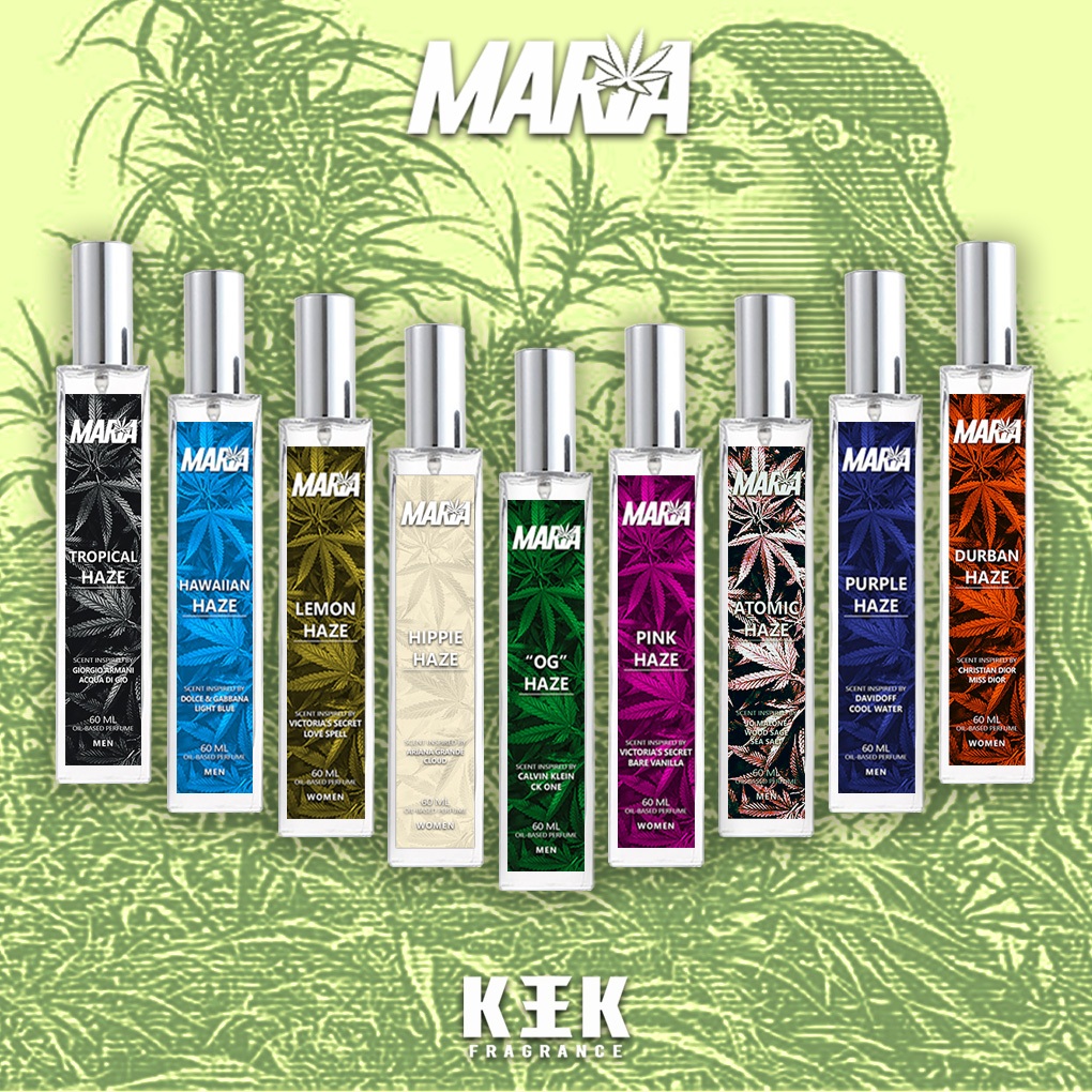 MARIA PERFUME (9-Haze Collection) 30%Oil-Based/60ml | Shopee Philippines