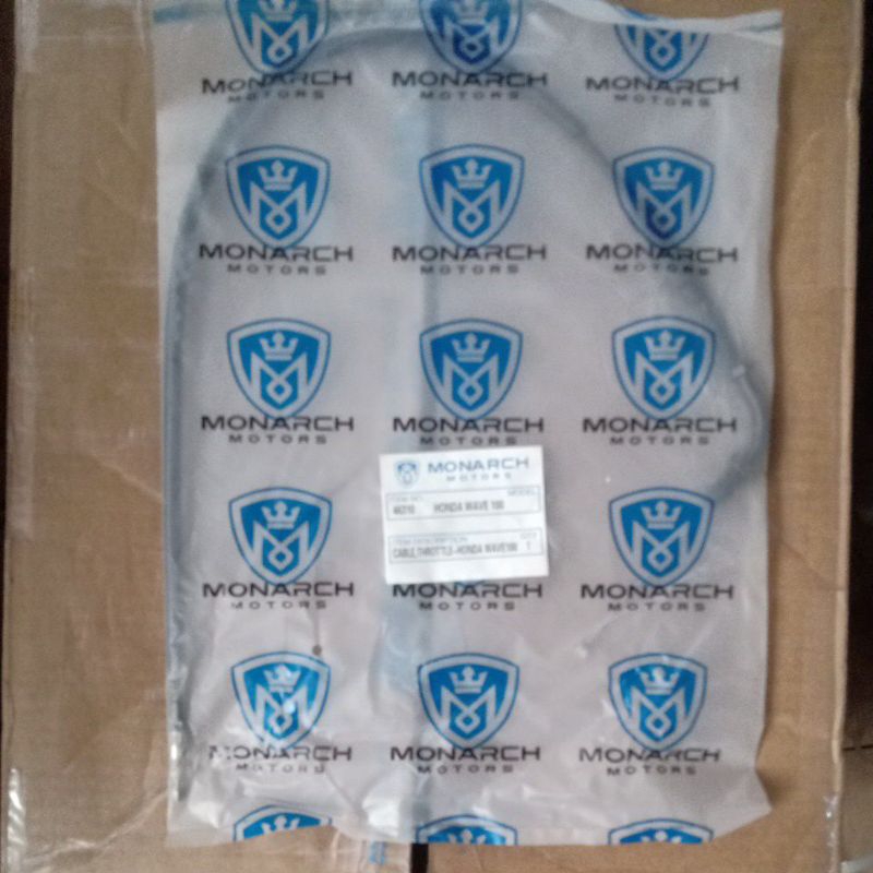 Throttle Cable Honda Wave 100 Original Monarch Motors Brand | Shopee ...